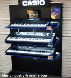 Casio's Electronic Musical Instruments Division Demonstrates Passion ...