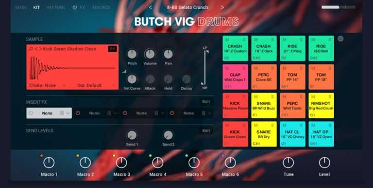 Butch Vig Drums, with sounds produced by the rock legend, is the first ...